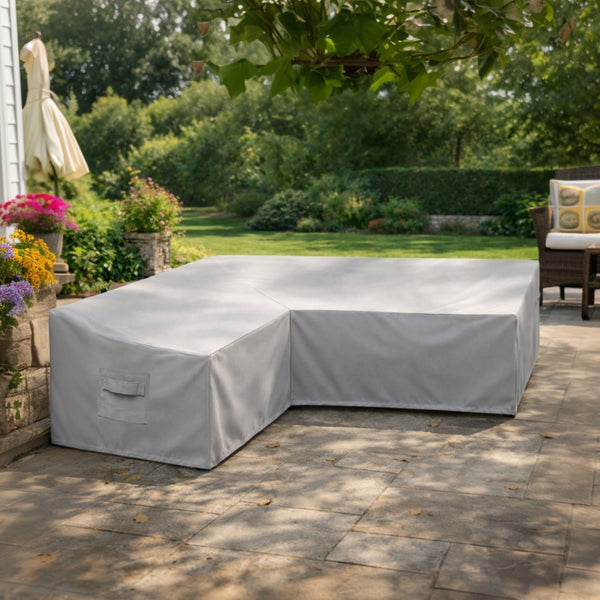 Custom L Shape Slanted Covers | ZIPCovers