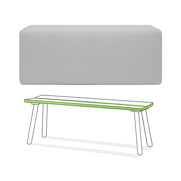 Custom Nelson Platform Bench Cover | ZIPCovers