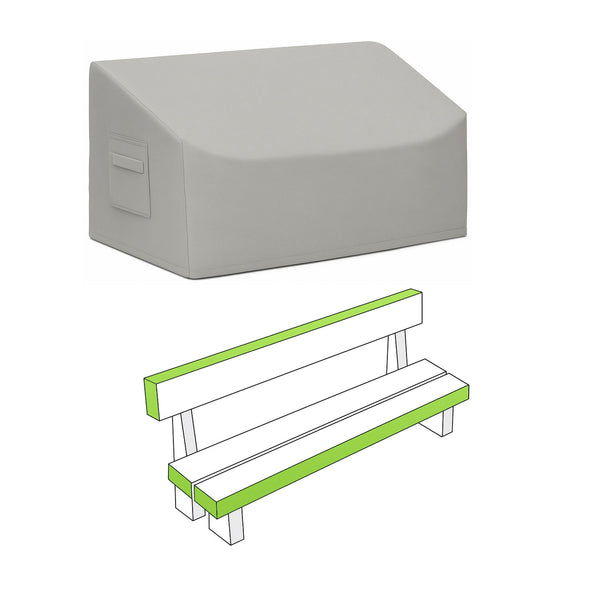 Custom Platform Bench Cover | ZIPCovers