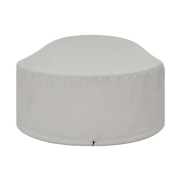 Custom Round Enclosed Outdoor Daybed Cover | ZIPCovers